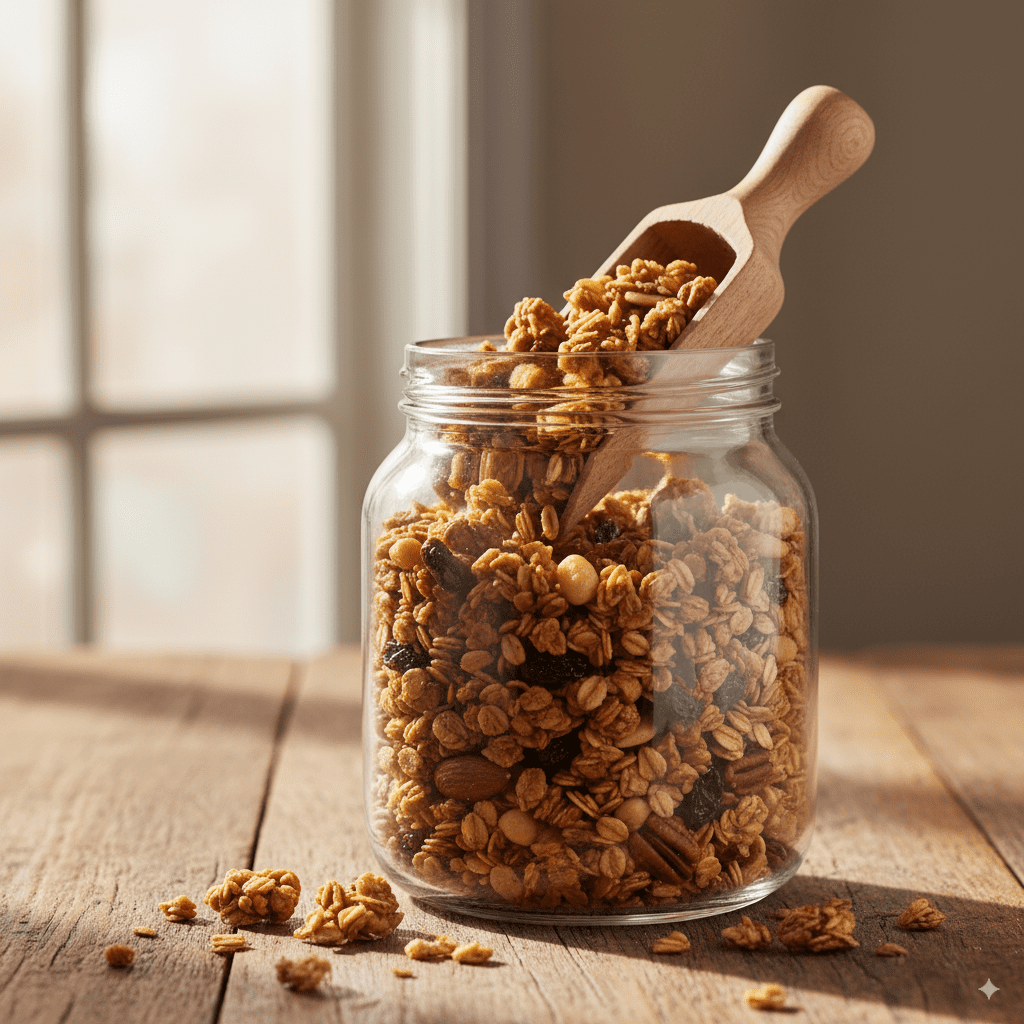 The Best Easy Homemade Granola - kitchen rescue tips